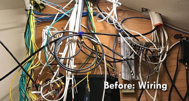 Project Profile | Wiring Before & After - Accurate Electronic Interiors ...