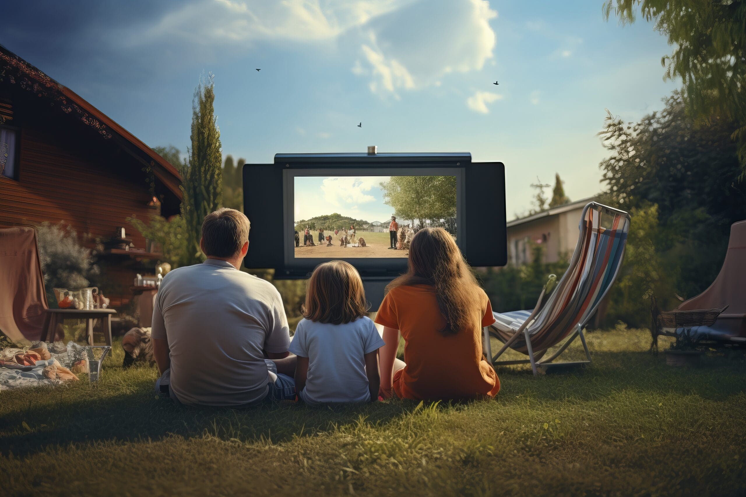 Elevate Your Entertainment with an Outdoor Home Theater - Accurate Electronic Interiors, Inc.
